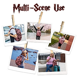 Starry Blue Laptop Bookbag for Men Waterproof Travel Bag Backpack for School Boys 16.5 inch