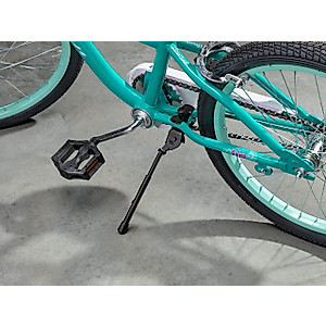 Schwinn Adjustable Bike Kickstand, Fits Kids Bikes 16 to 24 Inch Wheels, Easy Attach and Adjust Bicycle Parts and Accessories, Steel