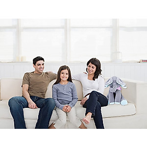 KWZG19 Animated Elephant Toys, Plush Singing Elephant with Ears Moving Electric Plush Toy, Adorable Elephant Stuffed Animal Toy for Baby's Gift, 12'' (Blue)