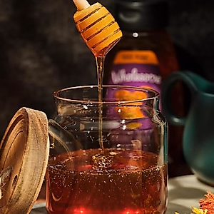 Wholesome Sweeteners Organic Raw Unfiltered Honey, Pesticide Free, Fair Trade, Non GMO & Non Glyphosate, 16 Ounce Squeeze Bottle (Pack of 1) (00280721)