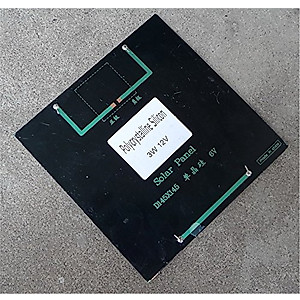 Sunnytech 1pc 3W 12V 250ma Mini Small Solar Panel Module DIY Polysilicon Solar Epoxy Cell Charger B047