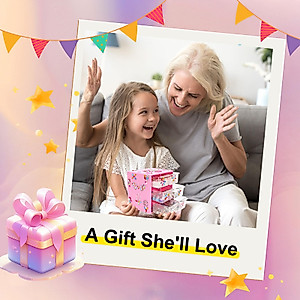 FOVRPUIB Charm Bracelet Making Kit,Toys for Girls Art Supplies Beads for Bracelets,Girls Toys Age 6-8 Years Old Friendship Bracelet Kit with Rings,Kids Toys for 6 7 8 9 Year Old Girls