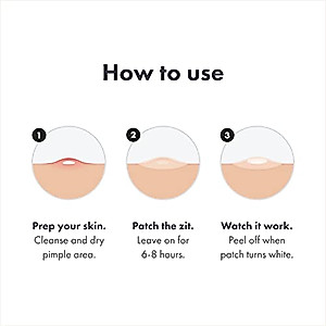 Mighty Patch Invisible+ from Hero Cosmetics - Daytime Hydrocolloid Acne Pimple Patches for Covering Zits and Blemishes, Ultra Thin Spot Stickers for Face and Skin, Vegan-friendly and Not Tested on Animals (39 Count)