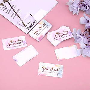 Ouligay 100 Pcs Positive Affirmations Cards For Kids You Are Awesome Cards Bulk Colorful Mini Inspirational Motivational Cards Funny Employee Appreciation Cards Gifts For Students Staff Teachers