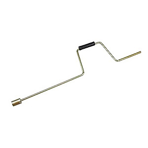 Lippert Manual Crank Handle for Scissor Jacks and Tongue Jacks — Retracts Lippert Landing Gear and Slide-Out Assemblies - Suitable for Power Tongue Jacks During Power Failure — 285324