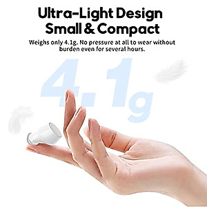 Mini Wireless Earbuds,Bluetooth 5.2 Small Ear Buds with Microphone Waterproof Light-Weight for Kids,Women Headphones with Bass Stereo Sound in Ear Earphones for Sleep,Sports,Workout