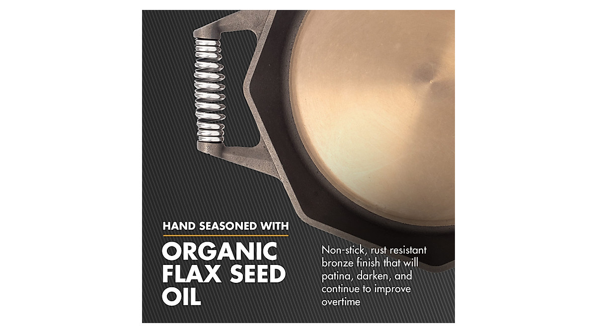 FINEX 14-Inch Cast Iron Skillet - Premium High-End Cookware