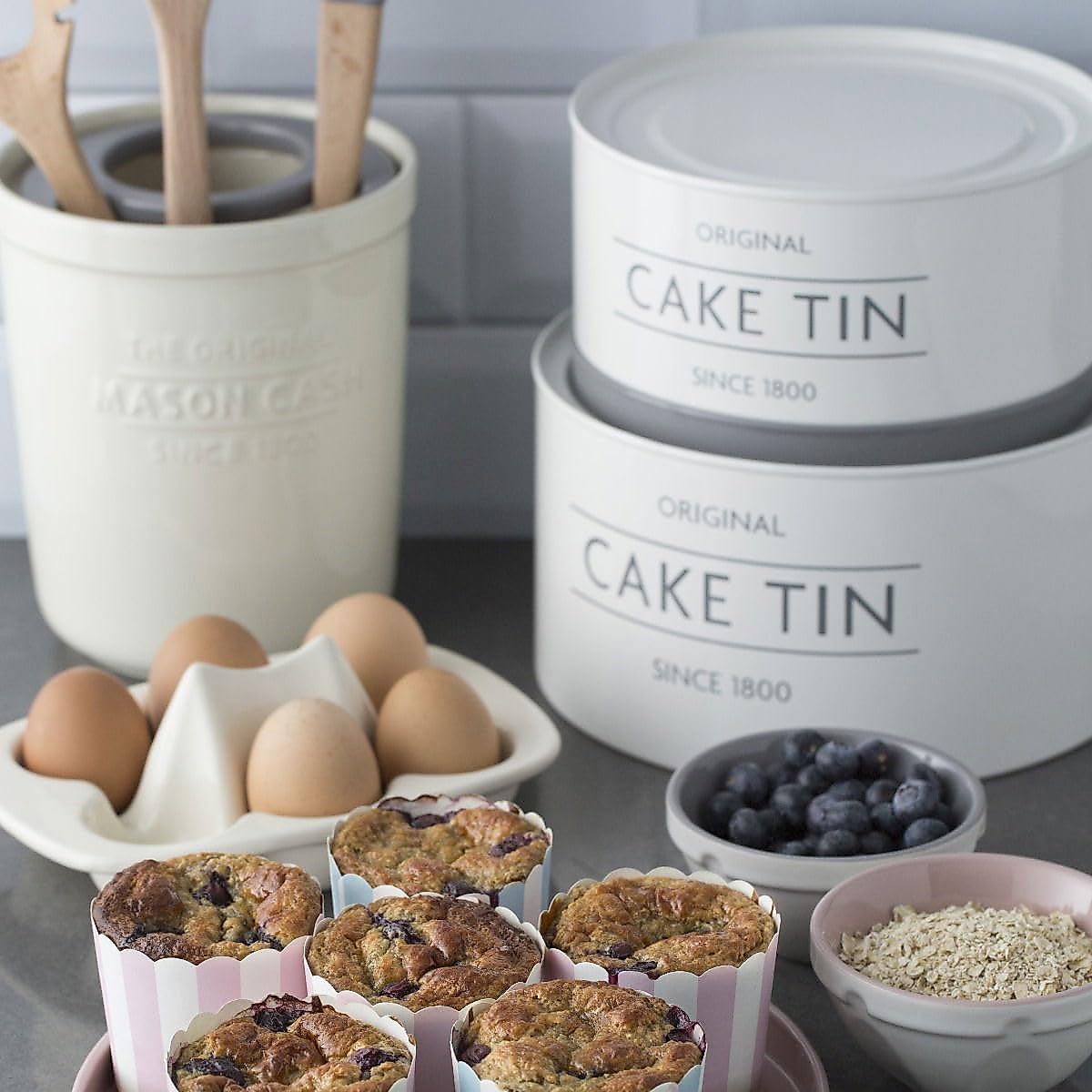 Mason Cash Innovative Kitchen Nesting Cake Tins, Set of 3