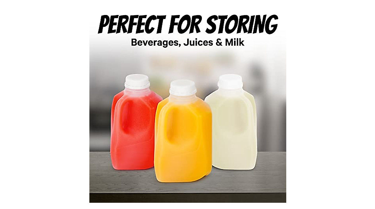 CUNTAIN 32oz Juice Bottles – Leakproof & Durable