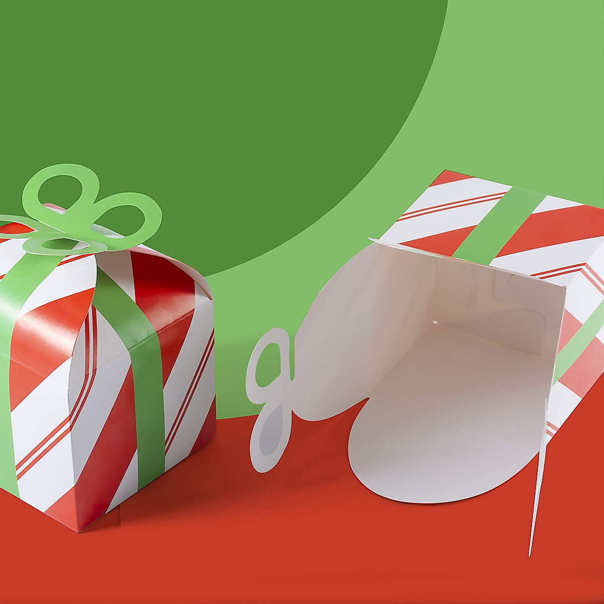 PREXTEX 24 Assorted Christmas Gift Boxes for Presents - Holiday Goodie Boxes, Party Favor Bag, Candy Box, Small Gift Box for Christmas Gifts, Treat Boxes, and Party Favors Goodie Bag