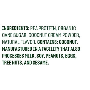 Vega Protein Made Simple Protein Powder, Vanilla - Stevia Free, Vegan, Plant Based, Healthy, Gluten Free, Pea Protein for Women and Men, 9.2 oz (Packaging May Vary)