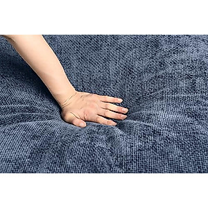 6 Seater Oversized Deep Seat Convertible Modular Sectional Sofa, Free Combination Reversible Sleeper Corner Couch with Movable Ottomans Sets and Solid Wood Legs for Living Room Office