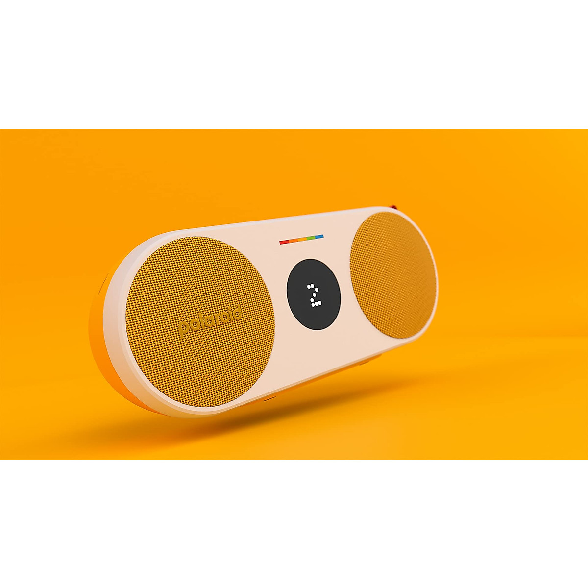Polaroid P2 Music Player (Yellow) - Powerful Portable Wireless Bluetooth Speaker Rechargeable with Dual Stereo Pairing