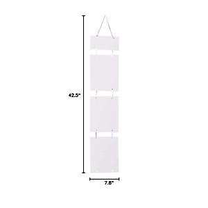 Boy Baby Shower Decorations, Gold Foil Signs (7.8 x 42.5 in, 4 Pack)