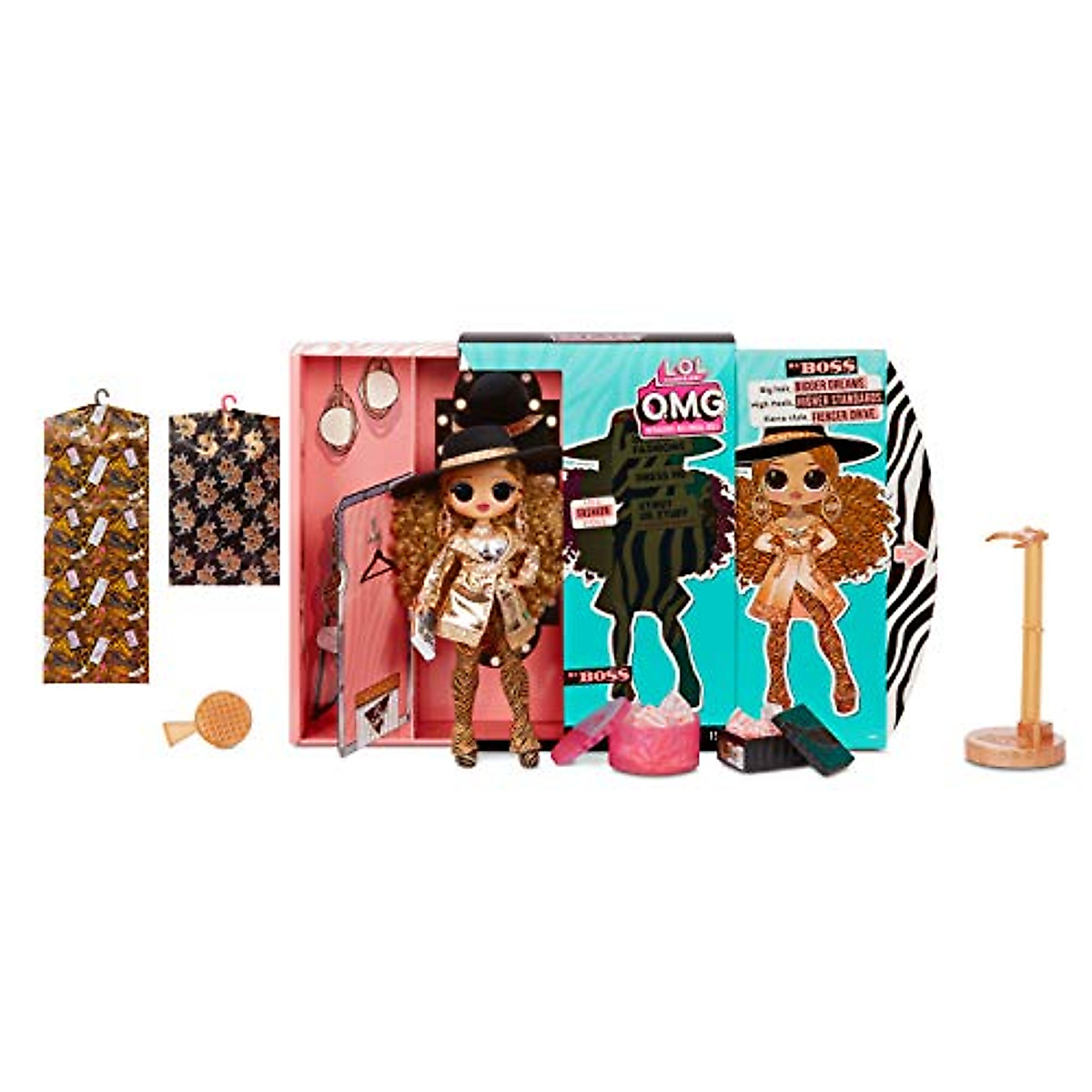 L.O.L. Surprise! O.M.G. Series 3 Da Boss Fashion Doll with 20 Surprises