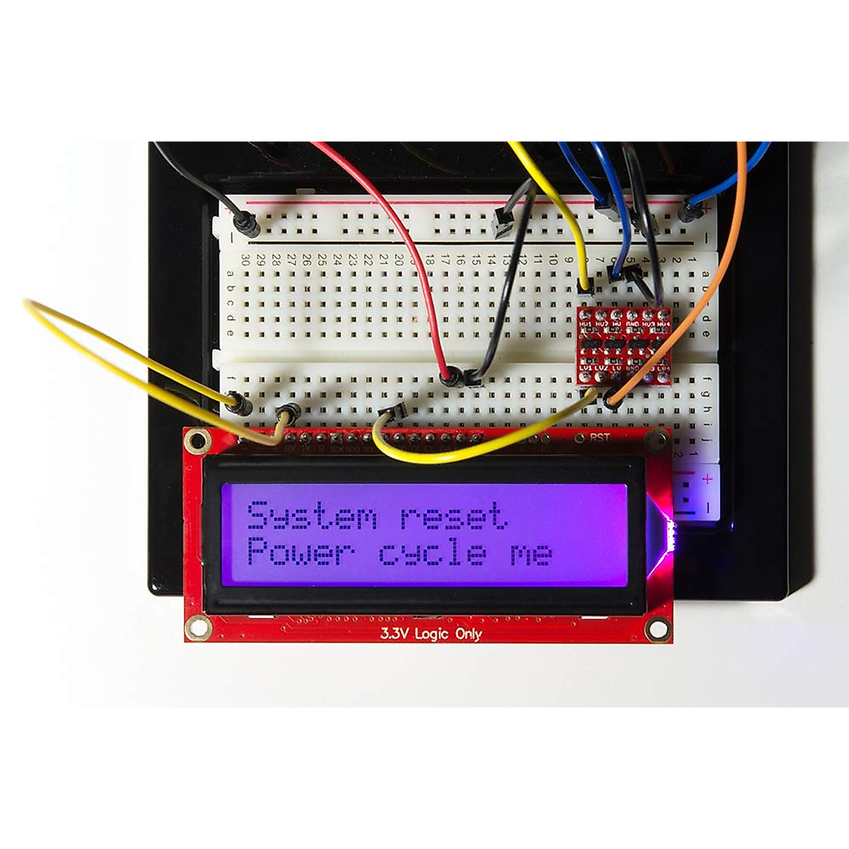 SparkFun 16x2 SerLCD - RGB Backlight (Qwiic) - Compatible with Arduino LCD Communicate Over Serial I2C and SPI 3.3V Compatible