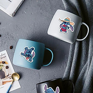 Disney Stitch Stickers Waterproof Vinyl Scrapbook Stickers Car Motorcycle Bicycle Luggage Decal 50pcs Pack (Stitch)