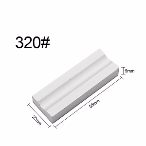 Wood Carving Knife Set - 2 PCS Woodworking Wood Carving Chisel Set with White Sharpening Stone - Gouges Woodworking Chisels for Hobbyists, Beginners and Professionals