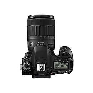 Canon EOS 80D Digital SLR Kit with EF-S 18-135mm f/3.5-5.6 Image Stabilization USM Lens (Black) (Renewed)