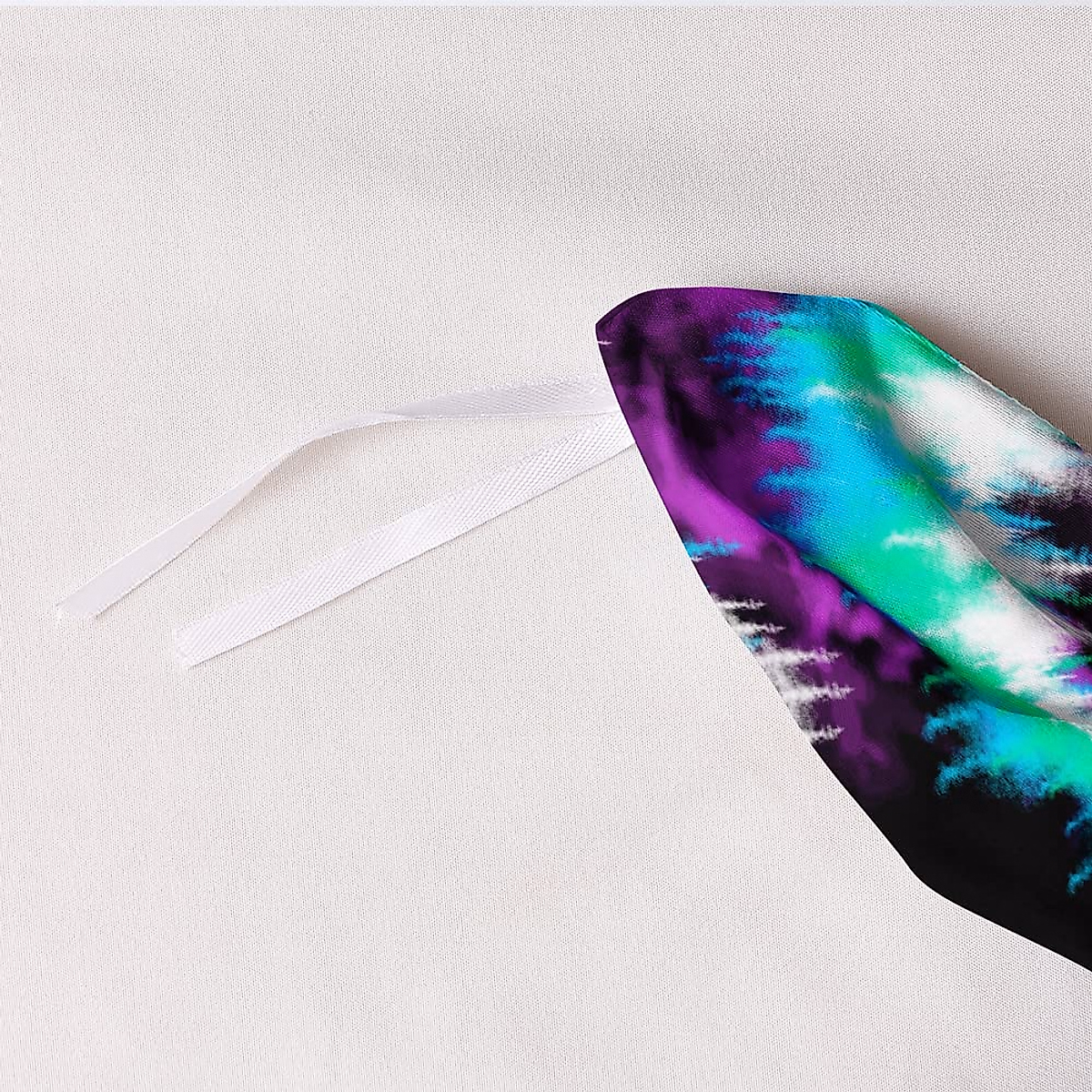 Holiyjog Tie Dye Duvet Cover Set King Size Tie Dye Purple Blue Bed Set Girls Comforter Cover and Pillow Shams for Women Decor Bedroom