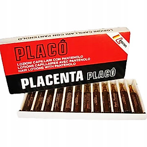 Hair loss Placenta Placo for hair intensive treatment [12 vials 0,35 oz]