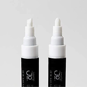JumpOff Jo - 48 Pack of Liquid Chalk Markers – Reversible Chisel and Round Tip - Neon, Metallic, and White Included