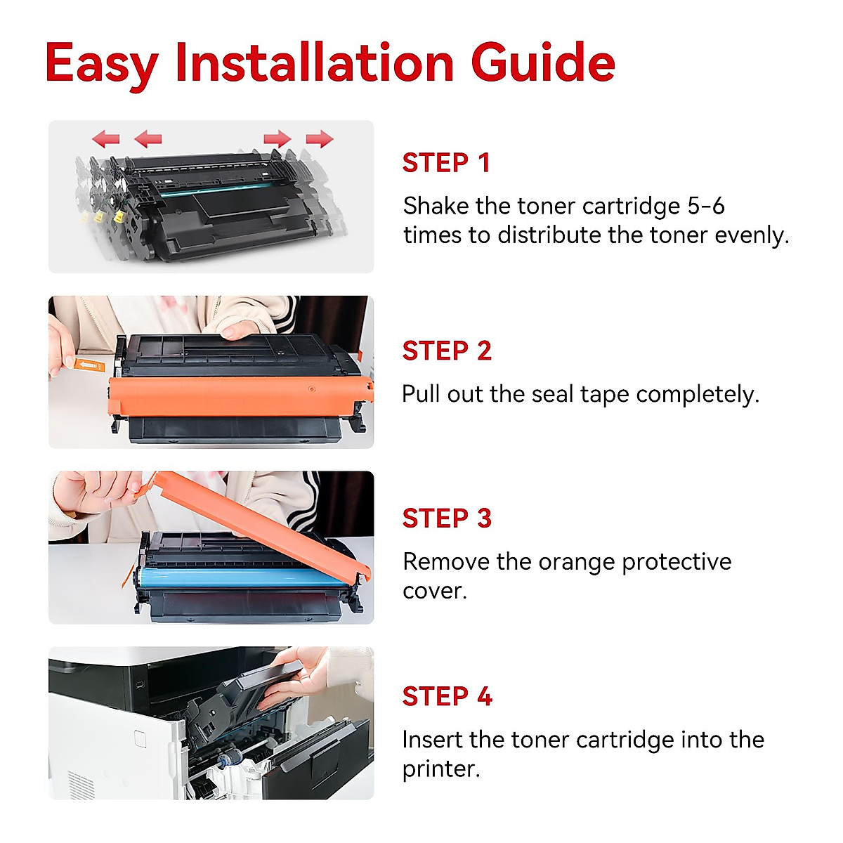 MYTONER Compatible Toner Cartridge 121 Replacement for Canon 121 CRG-121 3252C001 Work with imageCLASS D1650 D1620 Printer (Black, 2-Pack)