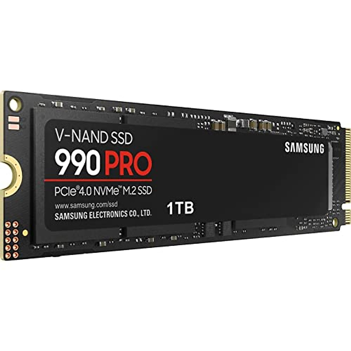 SAMSUNG 990 PRO SSD 1TB PCIe 4.0 M.2 Internal Solid State Drive, Fastest Speed for Gaming, Heat Control, Direct Storage and Memory Expansion for Video Editing, Heavy Graphics, MZ-V9P1T0B/AM