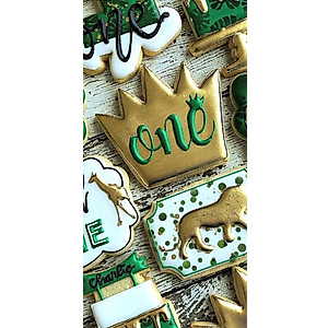 King Crown Cookie Cutter, 4.25" Made in USA by Ann Clark