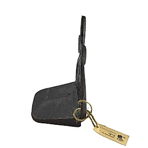 Lulu Decor, Cast Iron Fleur De Lis Door Stop, Door Stopper (LB15BK1)