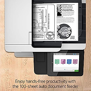 HP LaserJet Enterprise MFP M528f Monochrome All-in-One Printer with built-in Ethernet & 2-sided printing (1PV65A)