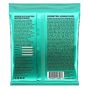 Ernie Ball Not Even Slinky Nickel Wound Electric Guitar Strings, 12-56 Gauge (P02626)