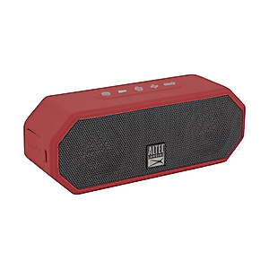 Altec Lansing LifeJacket H2O 4 - Waterproof Bluetooth Speaker, Durable & Portable Speaker with Voice Assistant, 10 Hour Battery Life & 100 Foot Range, True Red