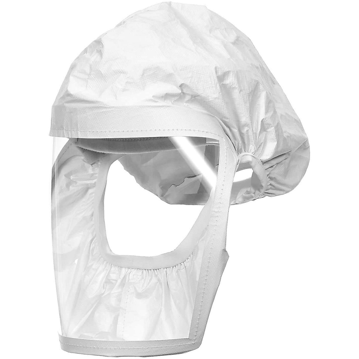 MSA 10214805 OptimAir TL Powered Air-Purifying Respirator Response Kit - Low-Profile White Hood & 2 Type HE Cartridges, Extended-Life Battery, Includes Charger & Breathing Tube, Durable & Reusable