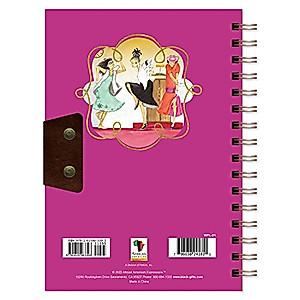 African American Expressions 2023 Dated Planners – Hardcover Weekly & Monthly Planner Celebrating Black Culture & History, 12 tabs, Twin-Wire Binding, Snap Button Closure – Too Blessed to be Stressed