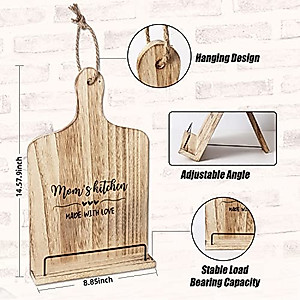 Mothers Day Gifts from Daughter,Mom Gifts Cookbook Stand,Unique Mothers Day Gifts for Mom from Son,Birthday Gifts for Mom Sister,New Mom Gifts for Women