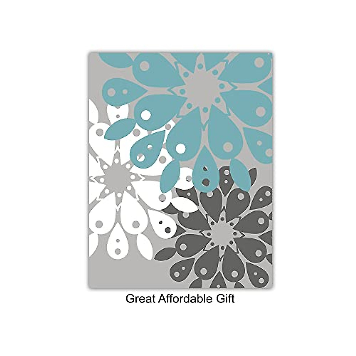 Dining Room, Kitchen Decor - Bless the Food Before Us Sign - Teal Blue Wall Art Set - Vintage Style Home Decor - Gift for Cooks and Chefs - Great Engagement, Anniversary or Birthday Gift for Women