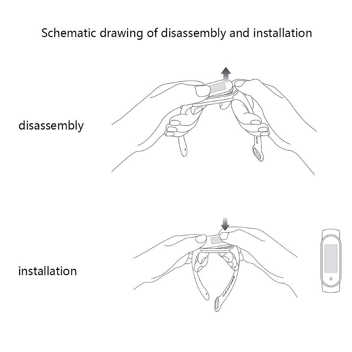 Yuuol Replacement Bands Compatible with Xiaomi Mi Band 6/Xiaomi Mi band 5/Amazfit Band 5, Soft Silicone Wristbands, Sport Adjustable Wrist Strap for Women Men