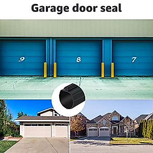 16 feet Seal Replacement for Clopay Garage Door Rubber Bottom Weather Seal for Weather Stripping Fit 16 FT Wide Doors
