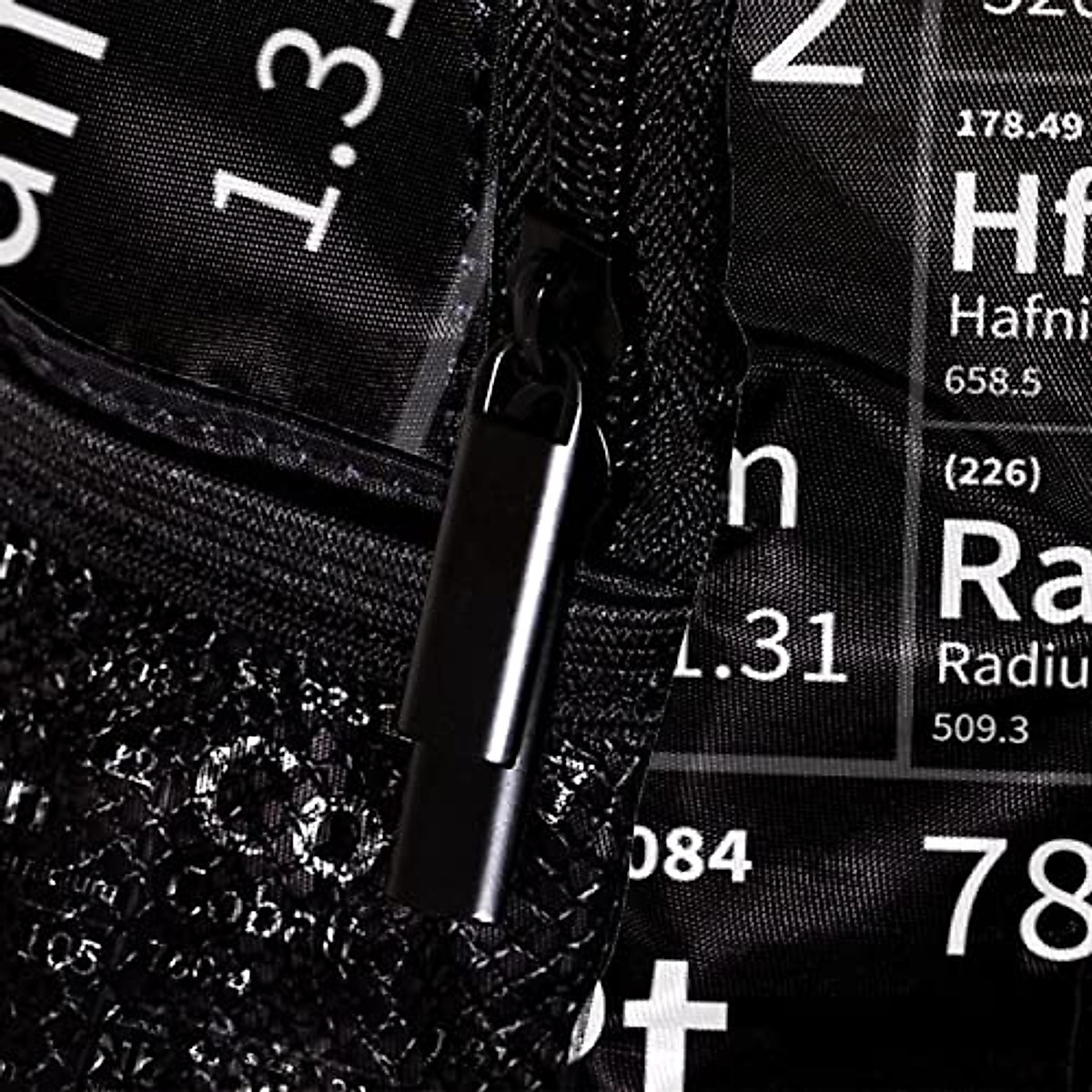VBFOFBV Lightweight Casual Laptop Backpack for Men and Women, Blackboard Periodic Table of Chemical Elements