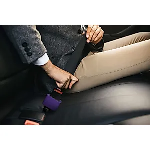 Buckle Booster for Car Seat Belt - Raises Your Seat Belt For Easy Reach - Stop Fishing for Buried Seat Belts - Stands Up Receptacle for Better Buckling (1)