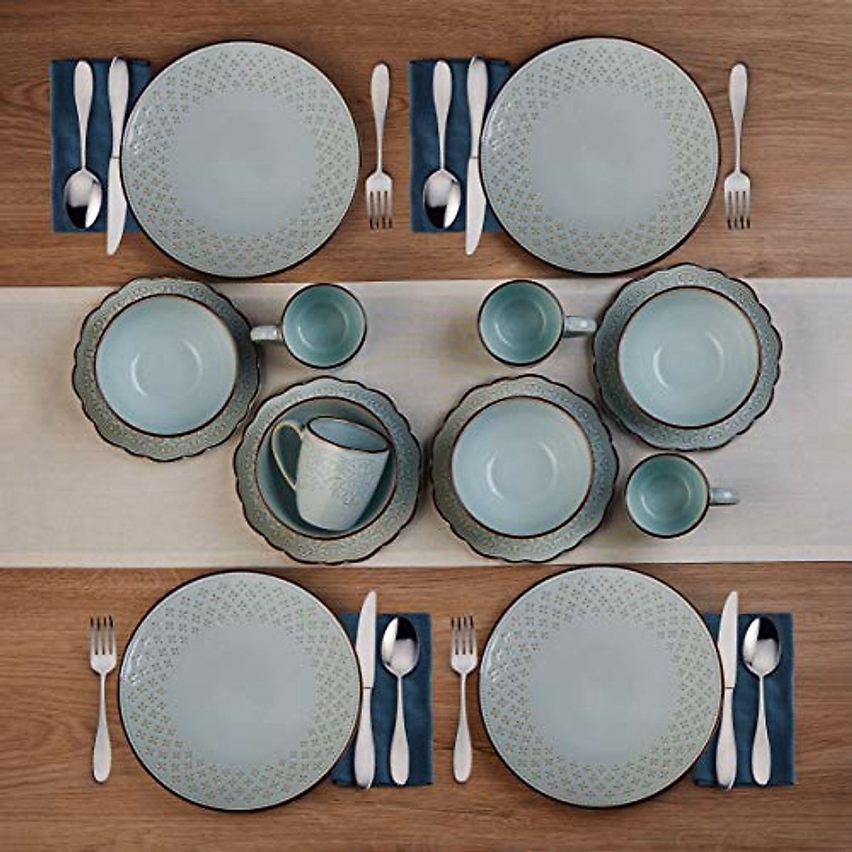Pfaltzgraff Joanne 16 Piece Dinnerware Set, Service For 4
