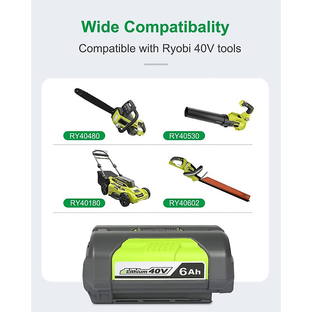 Amityke Replacement Trimmer Spool Compatibe with Ryobi One Plus AC80RL3 18V, 24v