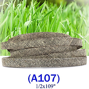 WEPECULIOR Lawn Mower Deck Blades Cutting Tranmission Drive Belt for MTD Cub Cadet Massey Ferguson Toro/Troy-Bilt 754-04045 954-04045,754-04045, 954-04045 112-5800 1/2" x 109" Made with Kevlar