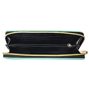 Mumeson Women Wallet with Zipper French Bulldog Print Clutch Purse Evening Bag Cards Holder Phone Case