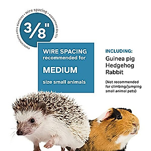 Prevue Pet Products Multi-Color Small Pet Playpen 40090,13x35.87x8.67 inch,13-Inch