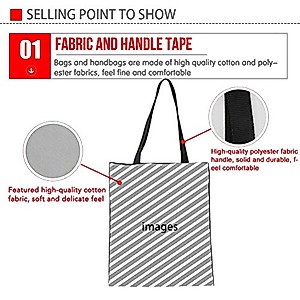 FOR U DESIGNS Canvas Tote Bag for Women Sunflower Print Design Student Shoulder Book Bags