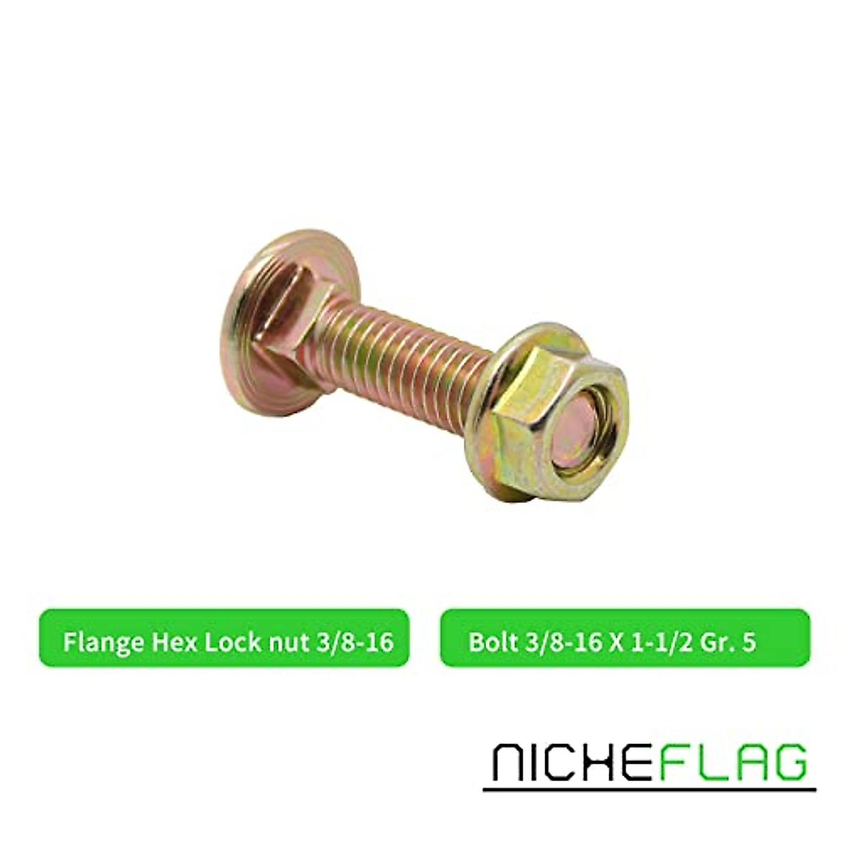 NICHEFLAG 177968 Idler Pulley Replaces 177968 Idler Pulley Craftsman, 193197 Idler Pulley Craftsman, 532177968, 532193197, Ariens 21546308 for Husqvarna Z254, YTH24V48, YTH2348, YTH21K46 Decks