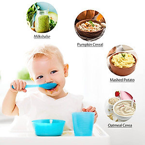 Qinkada Meat Grinder with 2 Stainless Steel Bowls, 500W Electric Food Processors, 3 Speed, 4 Bi-Level Bladesand Spatula for Baby Food, Meat, Onion, Vegetables, Fruits