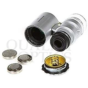 Quality Optics Illuminated Microscope Collection Mini & Digital (Mini 2-Function 60x)